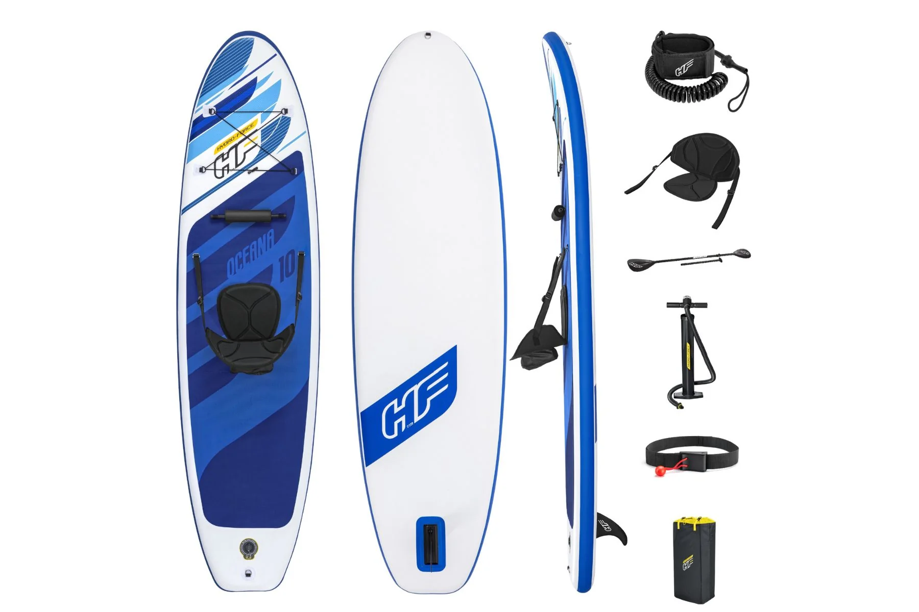 Hydro-Force 10ft Inflatable Paddle Board/ Kayak Set - Oceana - Bestway ...
