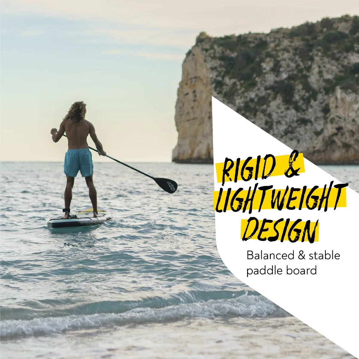 Hydro-Force 10ft Inflatable Paddle Board/ Kayak Set Aqua Wander ...